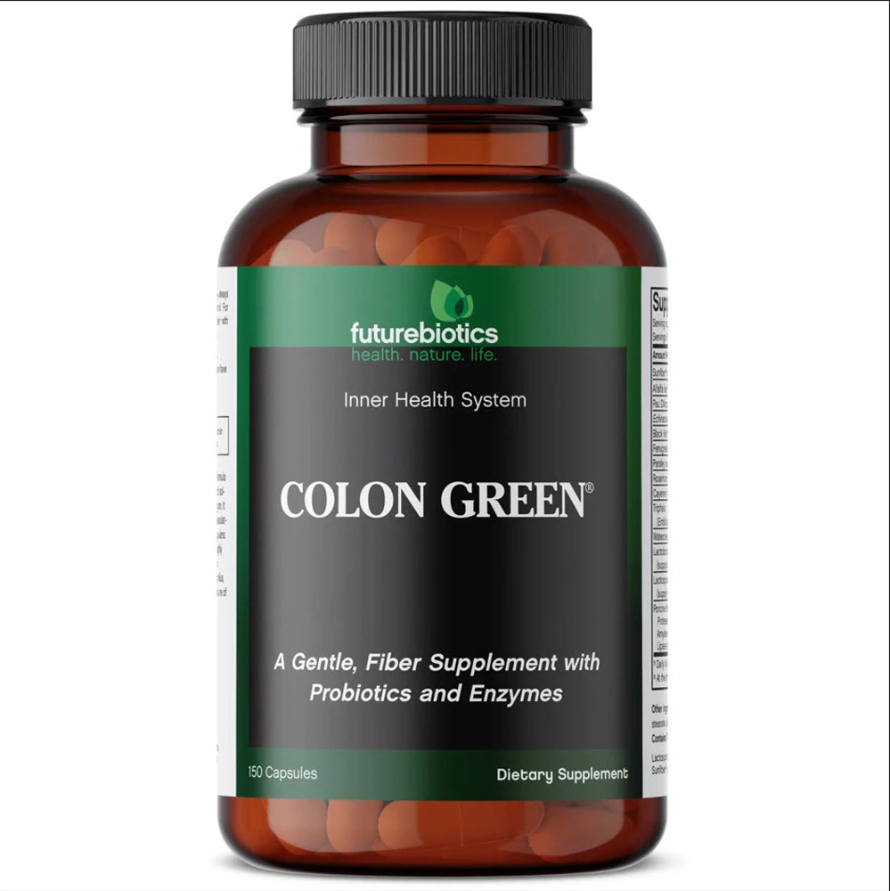 Futurebiotics Colon Green - 150 Capsules - Discount Vitamins ...