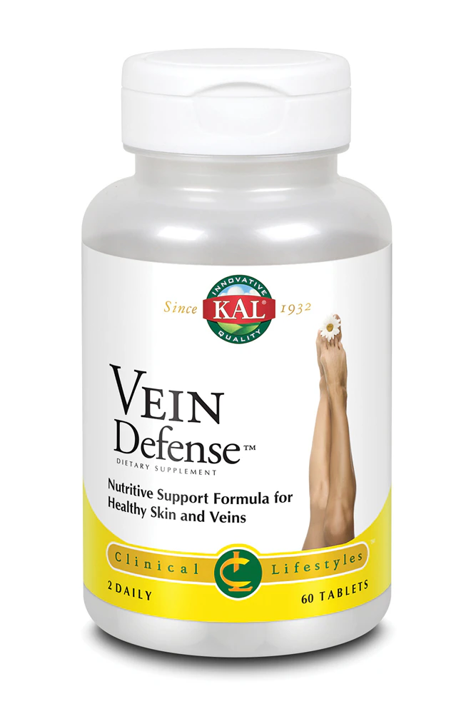 KAL Vein Defense - 60 Tablets - Discount Vitamins, Supplements, Health ...