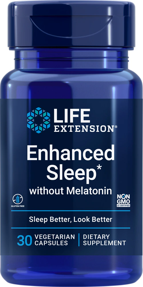 Life Extension Enhanced Sleep Without Melatonin - 30 Capsules ...