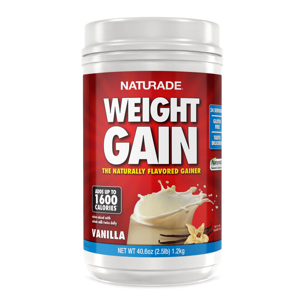 Naturade Weight Gain Vanilla - 40 Oz - Discount Vitamins, Supplements ...