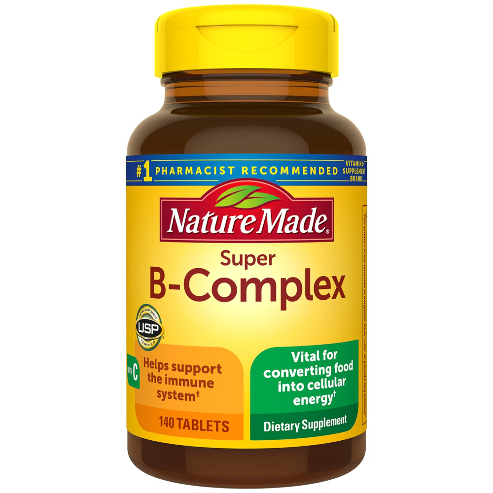 Nature Made Super B-Complex - 140 Tablets - Discount Vitamins ...