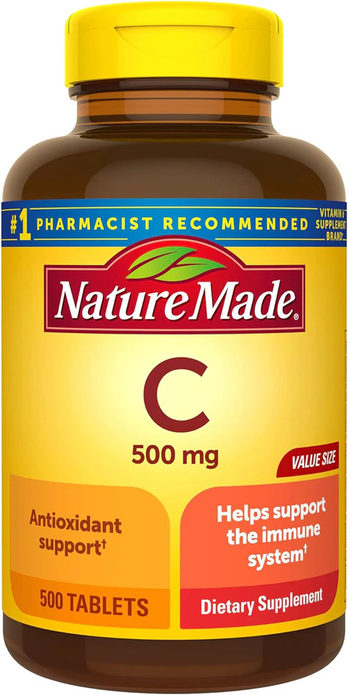 Nature Made Vitamin C - 500 Mg - 500 Tablets - Discount Vitamins ...