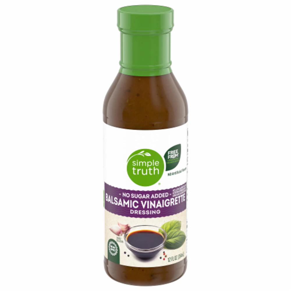 Simple Truth No Sugar Added Balsamic Vinaigrette Dressing - 12 Fl Oz ...