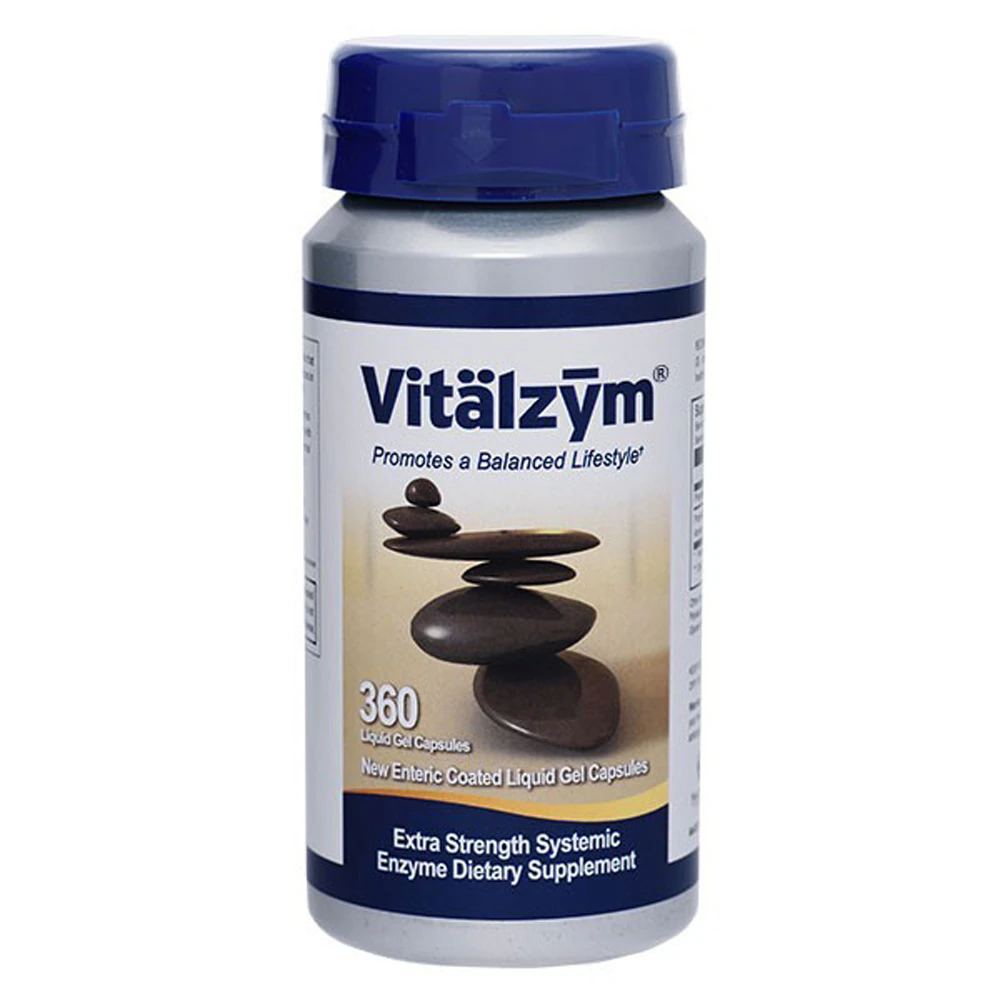 Vitalzym Extra Strength Enteric Coated Supplement - 360 Liquid Gel ...
