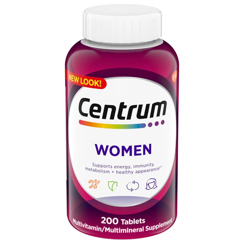 Centrum Women Multivitamin-Multimineral - 200 Tablets - Discount ...