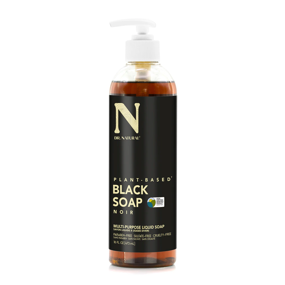 Dr. Natural Liquid Black Soap - 16 Fl Oz - Discount Vitamins ...